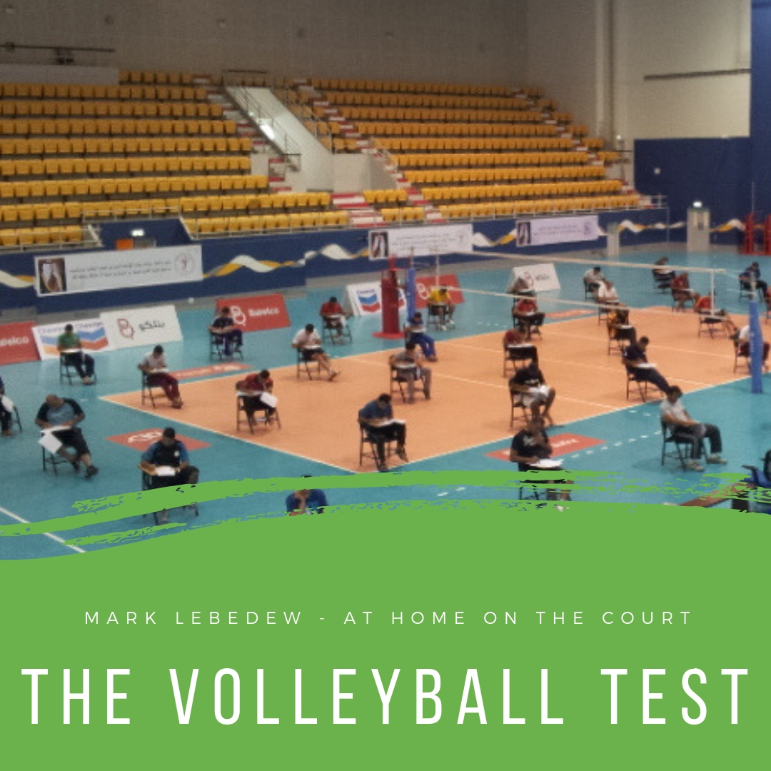 The Volleyball Test – At Home On The Court
